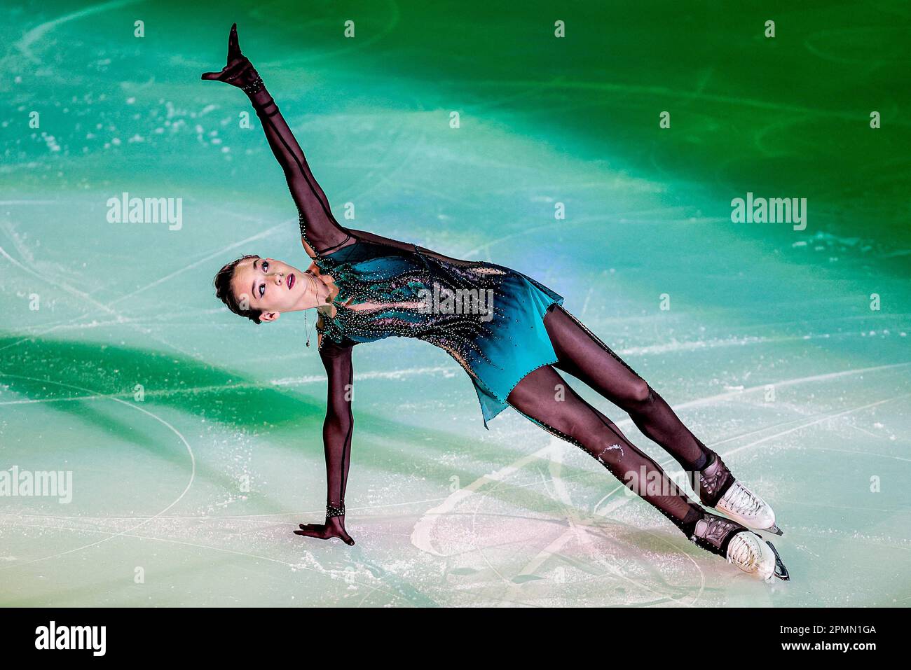 Russian Federation. Moscow. Figure skating. Ice show of the Eteri Tutberidze team. Champions on ...