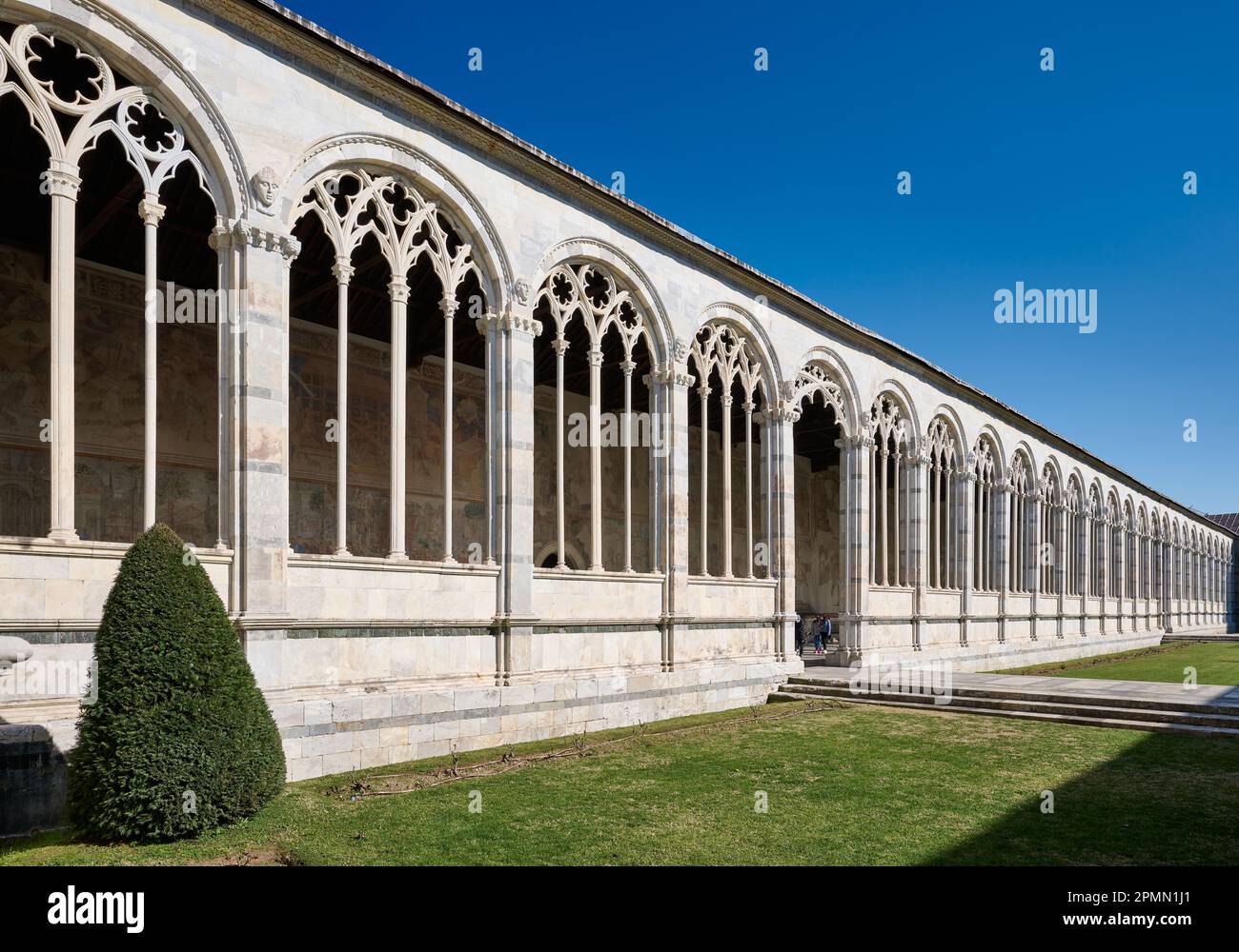 Campo Santo or Camposanto Monumentale Pisa, Tuscany, Italy Stock Photo ...