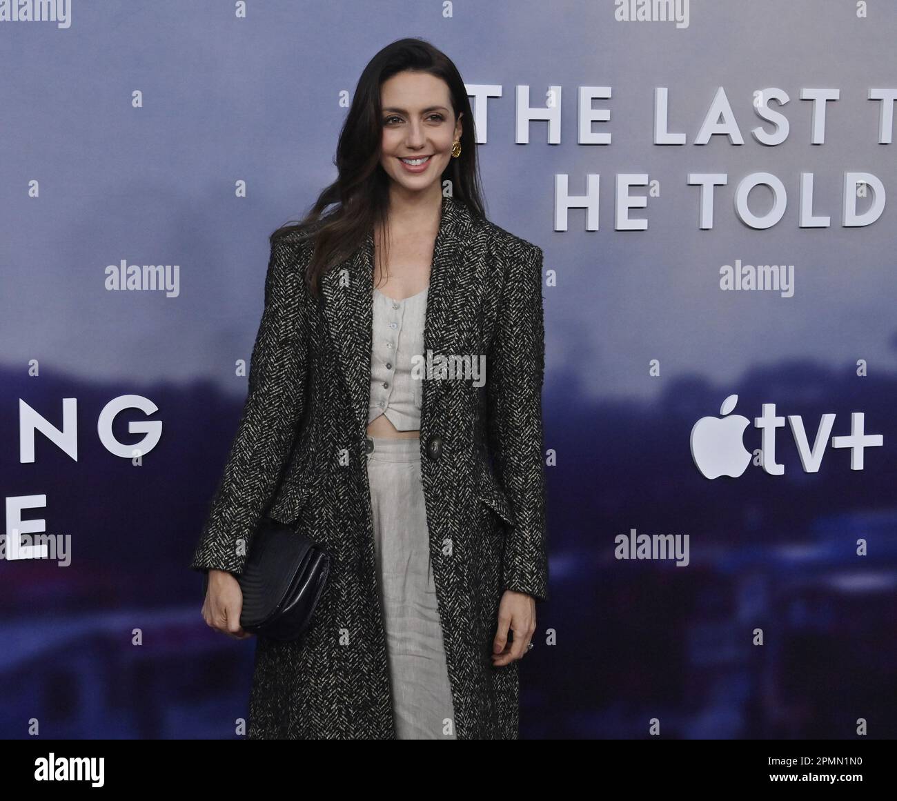 LA, USA. April 13, 2023. Cast member Emily Somers attends the premiere ...