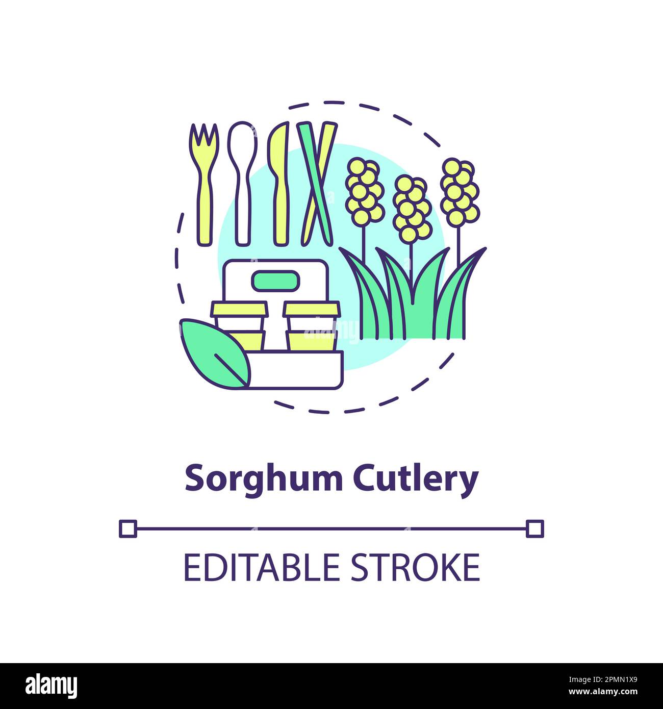 Sorghum symbol hi-res stock photography and images - Alamy