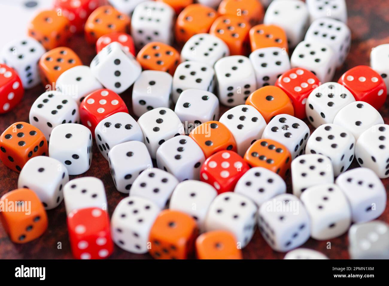 Domino dice hi-res stock photography and images - Alamy