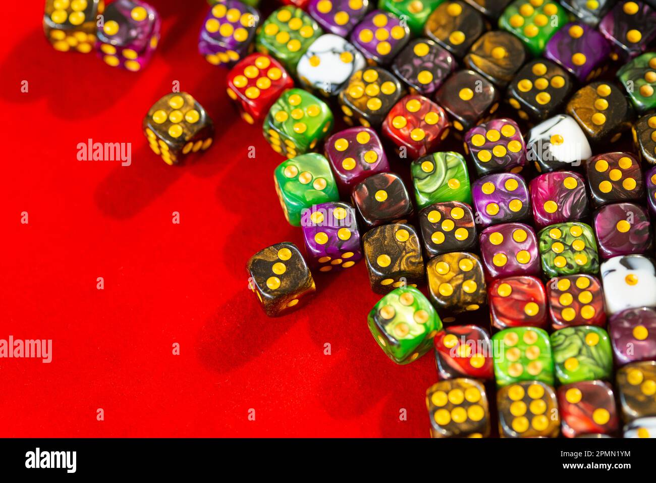 Domino dice hi-res stock photography and images - Alamy