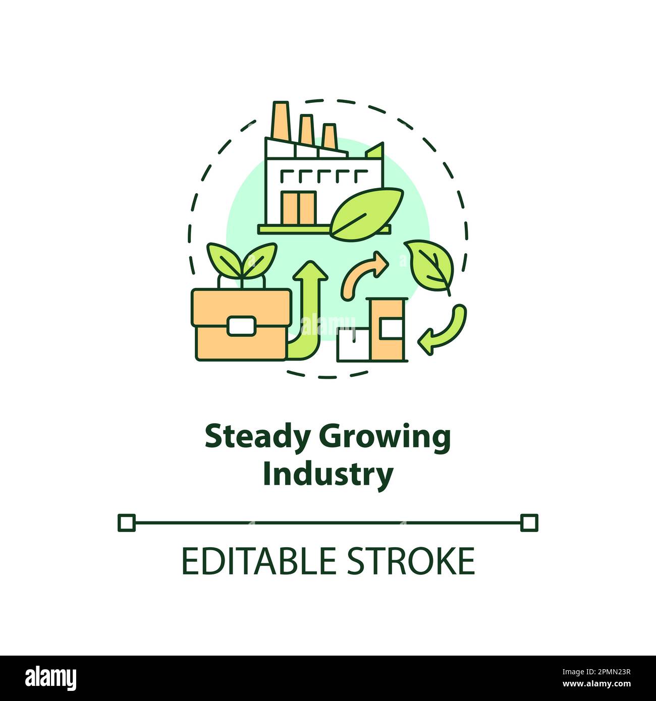 Steady growing industry concept icon Stock Vector Image & Art - Alamy Steady growing industry concept icon Stock Vector Image & Art - Alamy