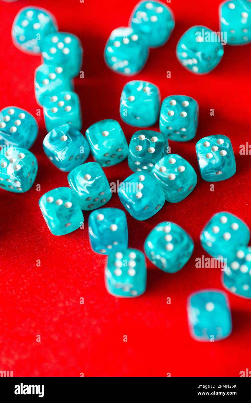 Domino dice hi-res stock photography and images - Alamy