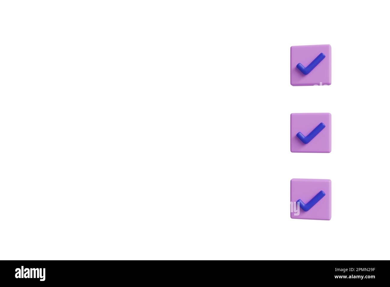check marks. design for copy space checklists, approval lists, and ...