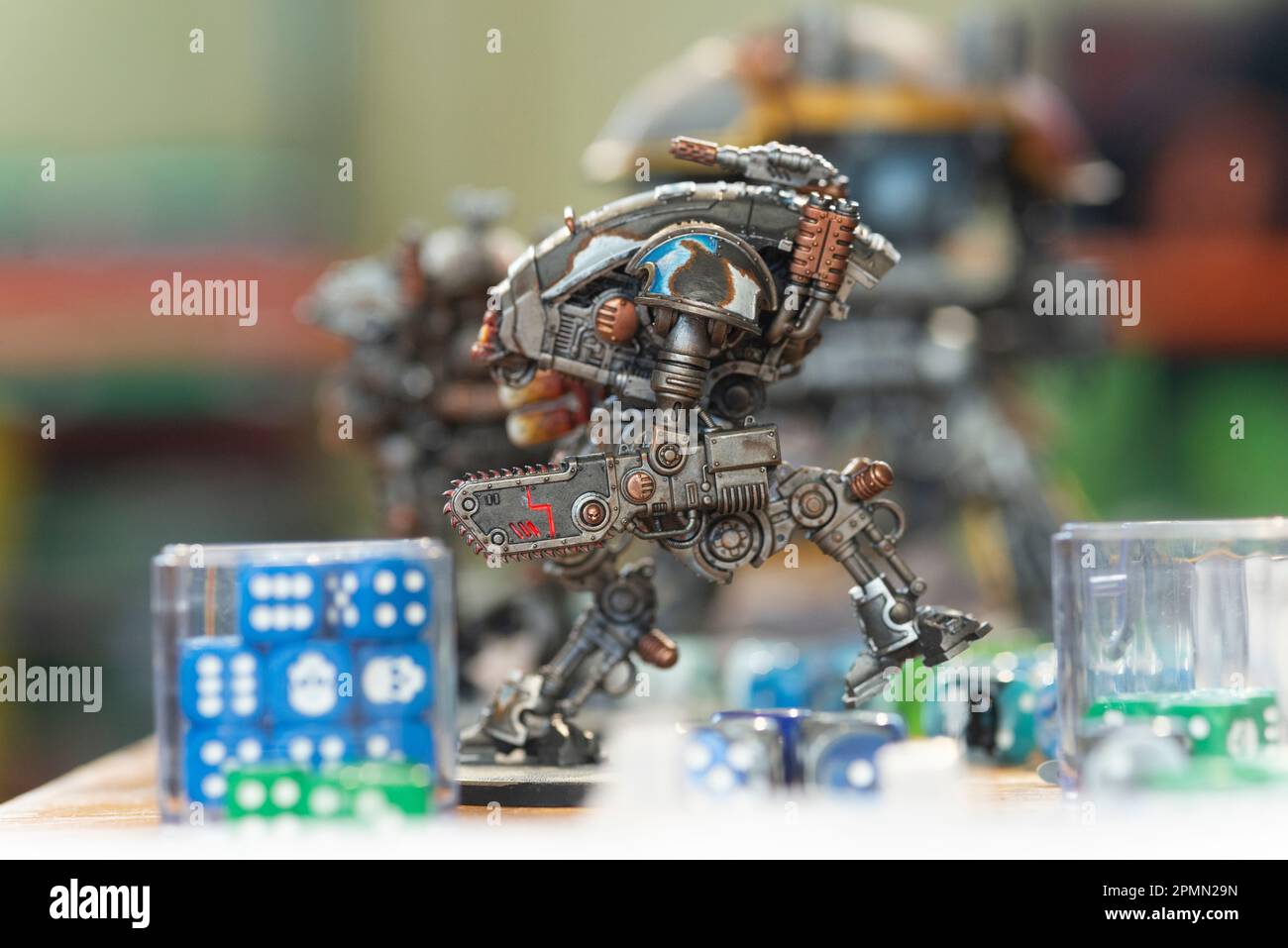 Set of Playing Action Figures, Warhammer 40,000 Miniature Figure Stock ...