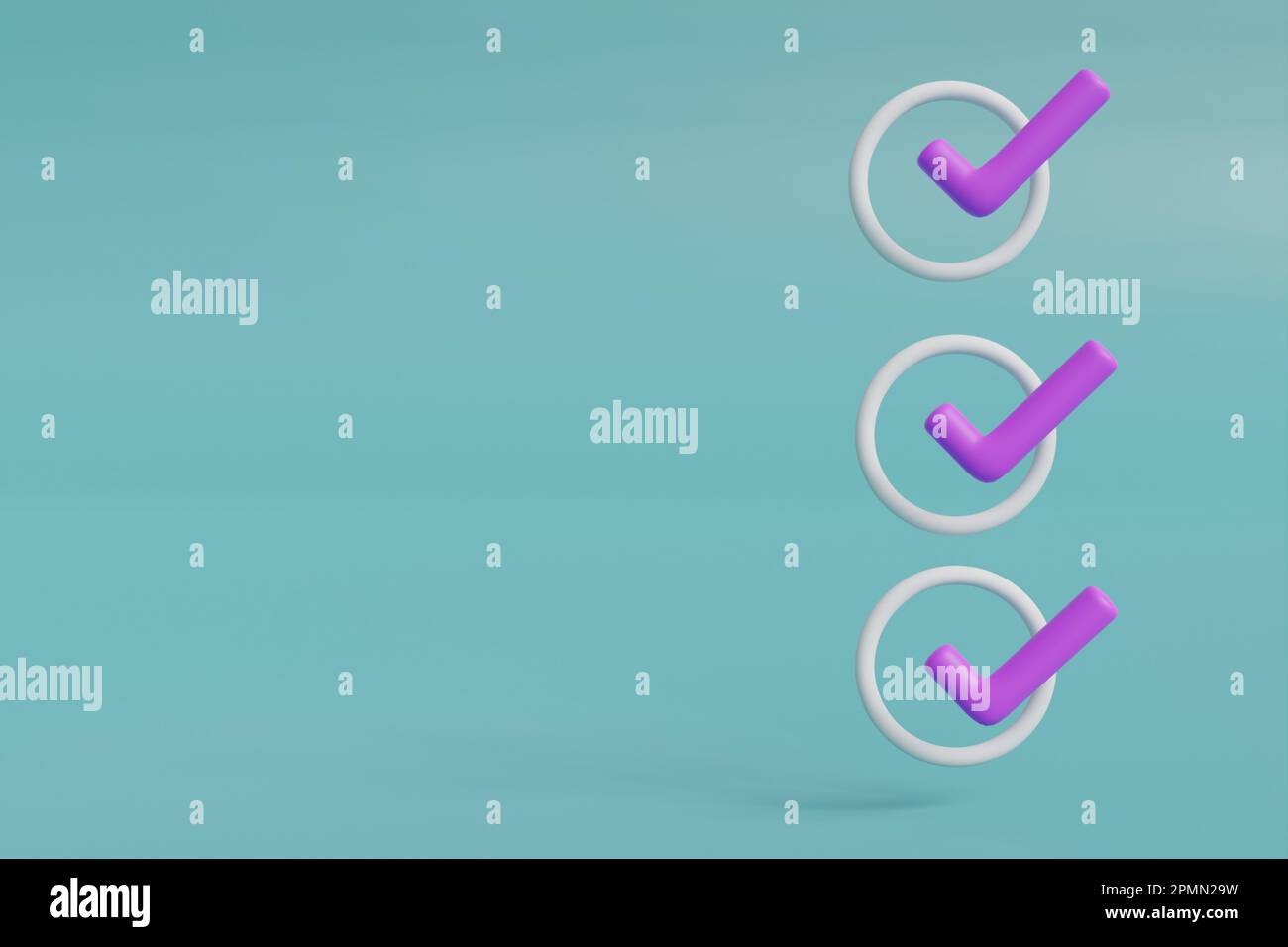 check marks. design for copy space checklists, approval lists, and ...