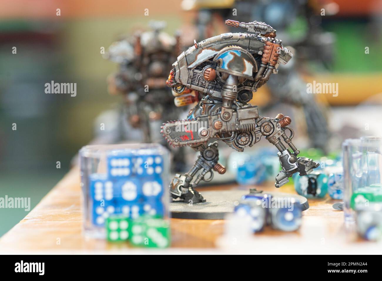 Set of Playing Action Figures, Warhammer 40,000 Miniature Figure Stock ...