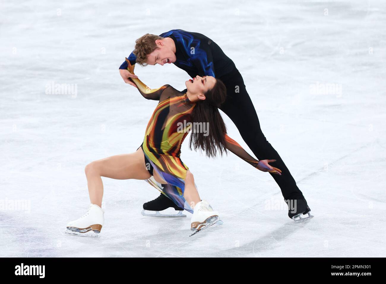 Tokyo, Japan. 14th Apr, 2023. Madison Chock & Evan Bates (USA) Figure ...