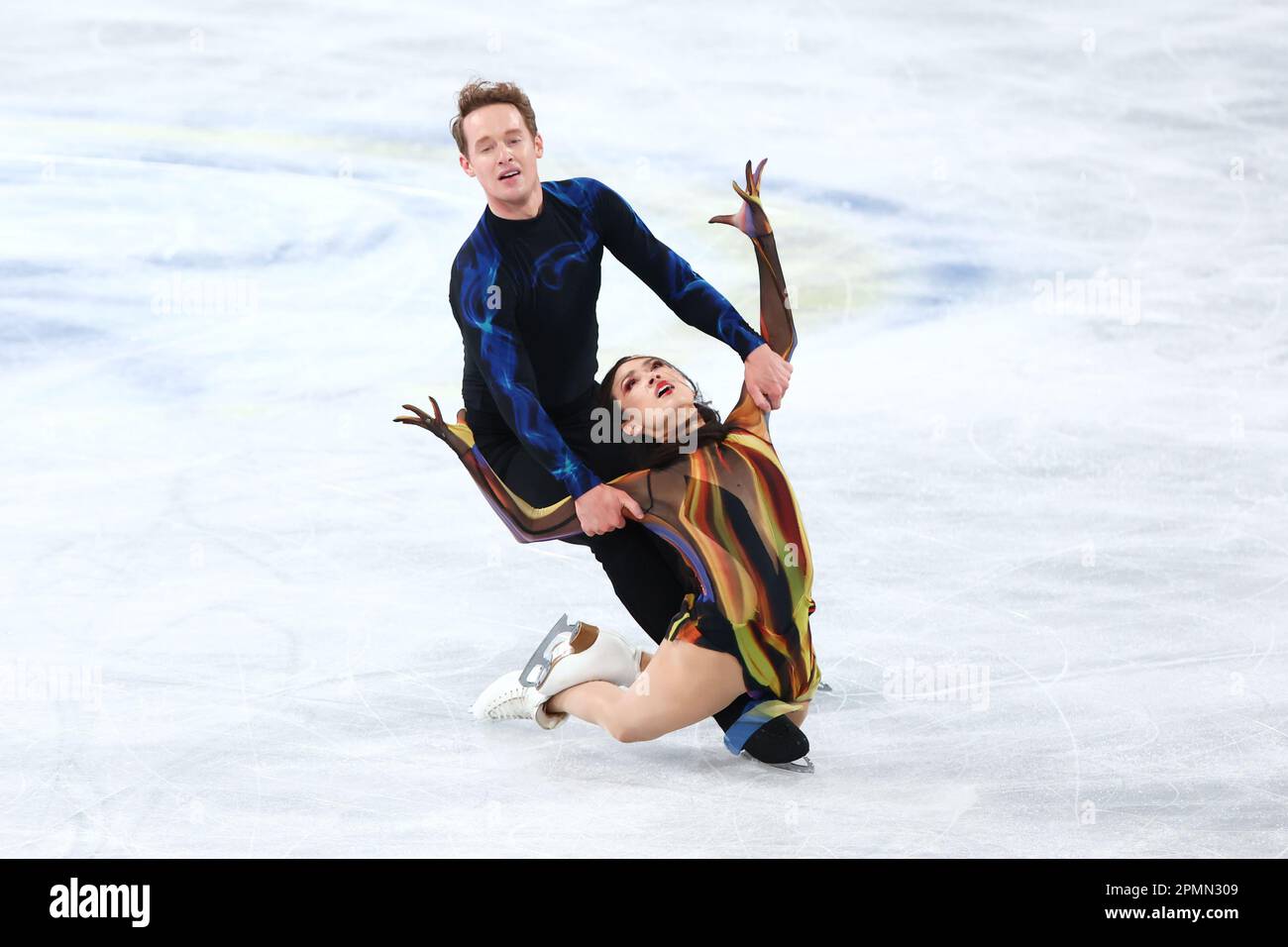 Tokyo, Japan. 14th Apr, 2023. Madison Chock & Evan Bates (USA) Figure ...