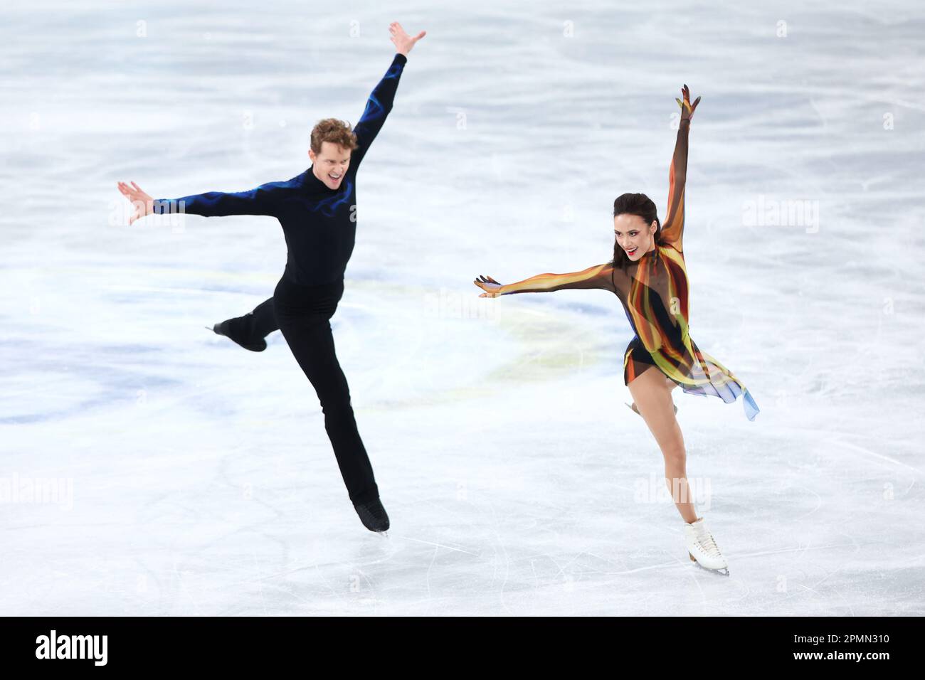 Tokyo, Japan. 14th Apr, 2023. Madison Chock & Evan Bates (USA) Figure ...