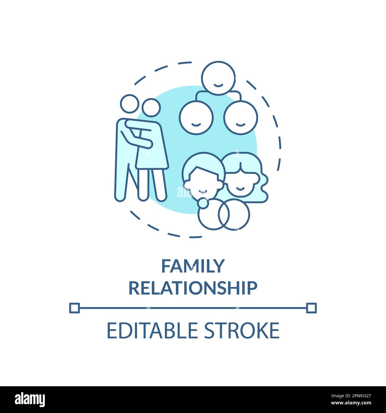 Sibling connection Stock Vector Images - Alamy