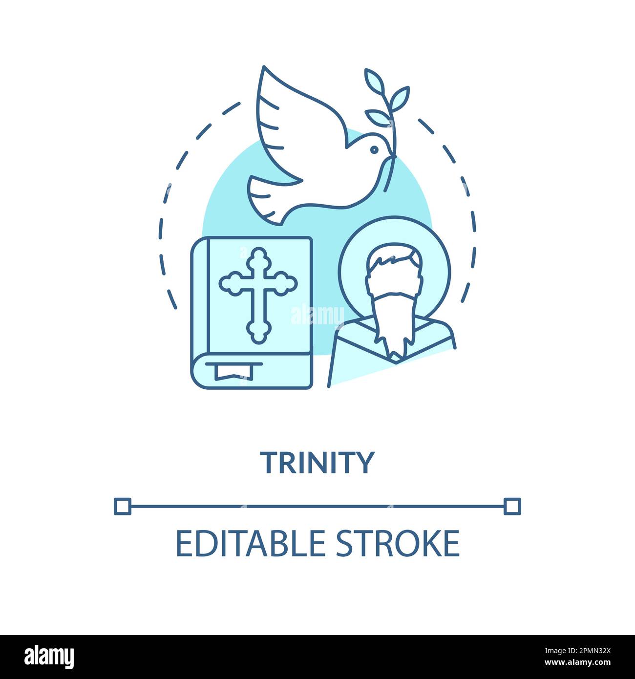 Trinity turquoise concept icon Stock Vector Image & Art - Alamy Trinity turquoise concept icon Stock Vector Image & Art - Alamy