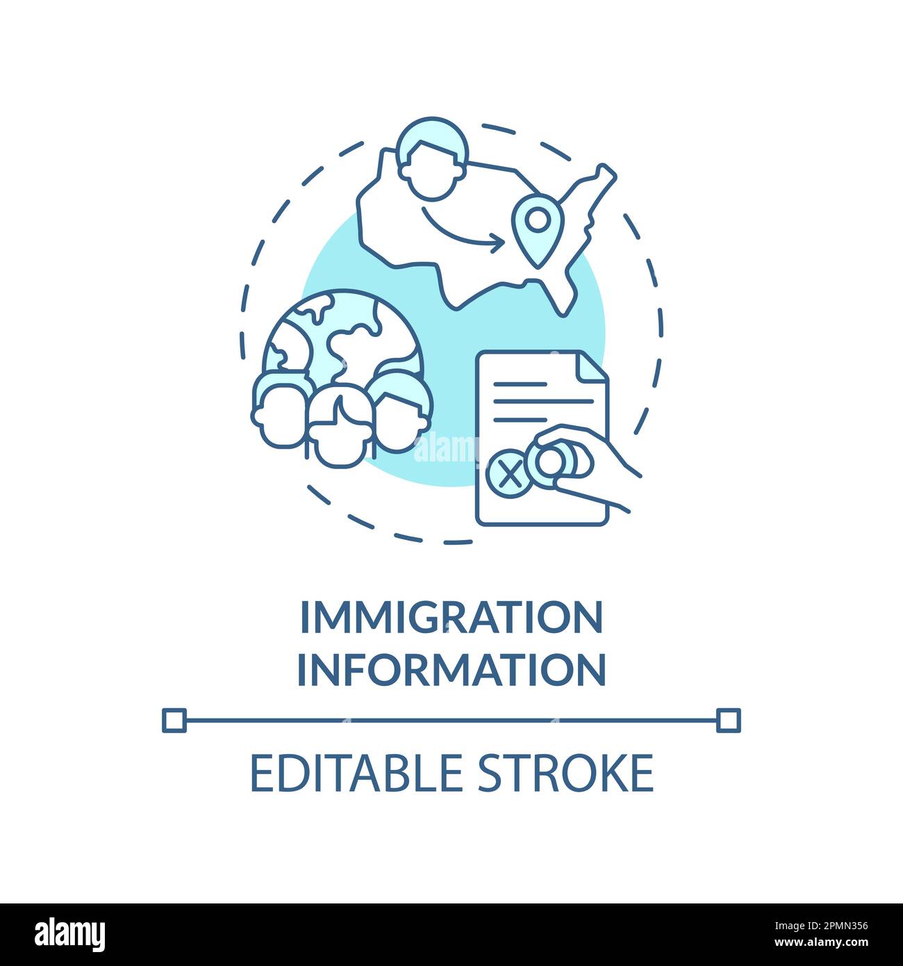 Family visa Stock Vector Images - Alamy