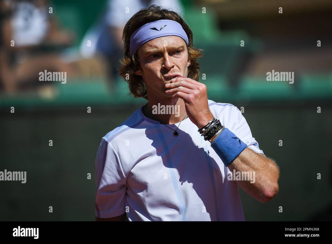 Roquebrune-Cap-Martin, France, France. 14th Apr, 2023. Andrey RUBLEV of ...