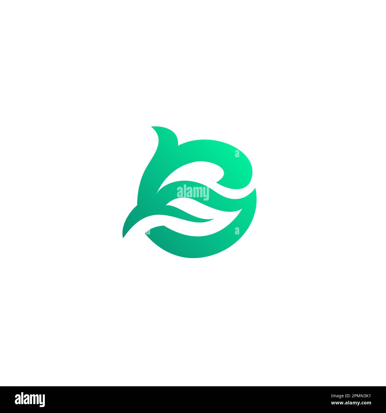 G Leaf Logo Design. Letter G Simple Logo. Leaf Icon Stock Vector Image ...