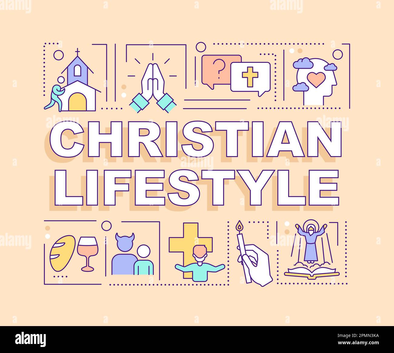 Christian header Stock Vector Images - Alamy