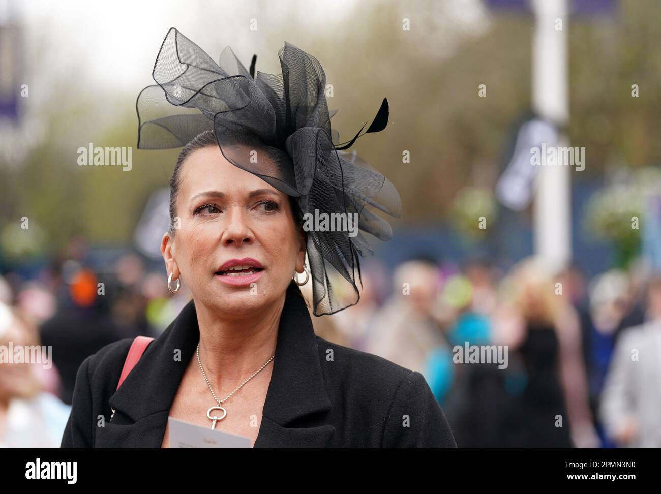 Racegoers during day two of the Randox Grand National Festival at ...