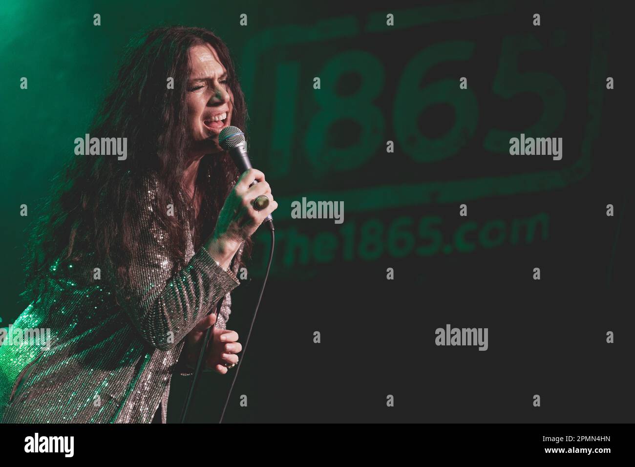 Sari Schorr at The 1865 in Southampton, April 2023 Stock Photo - Alamy