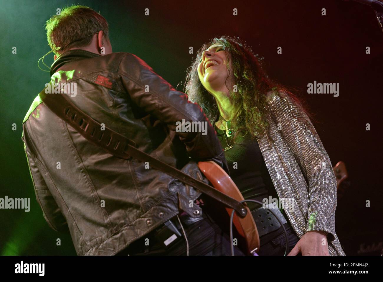 Sari Schorr at The 1865 in Southampton, April 2023 Stock Photo - Alamy