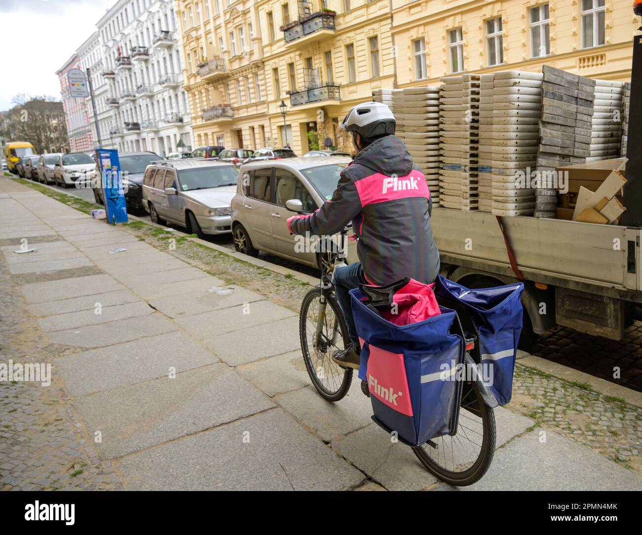Flink Lieferservice, Berlin, Deutschland *** Local Caption *** , Berlin ...