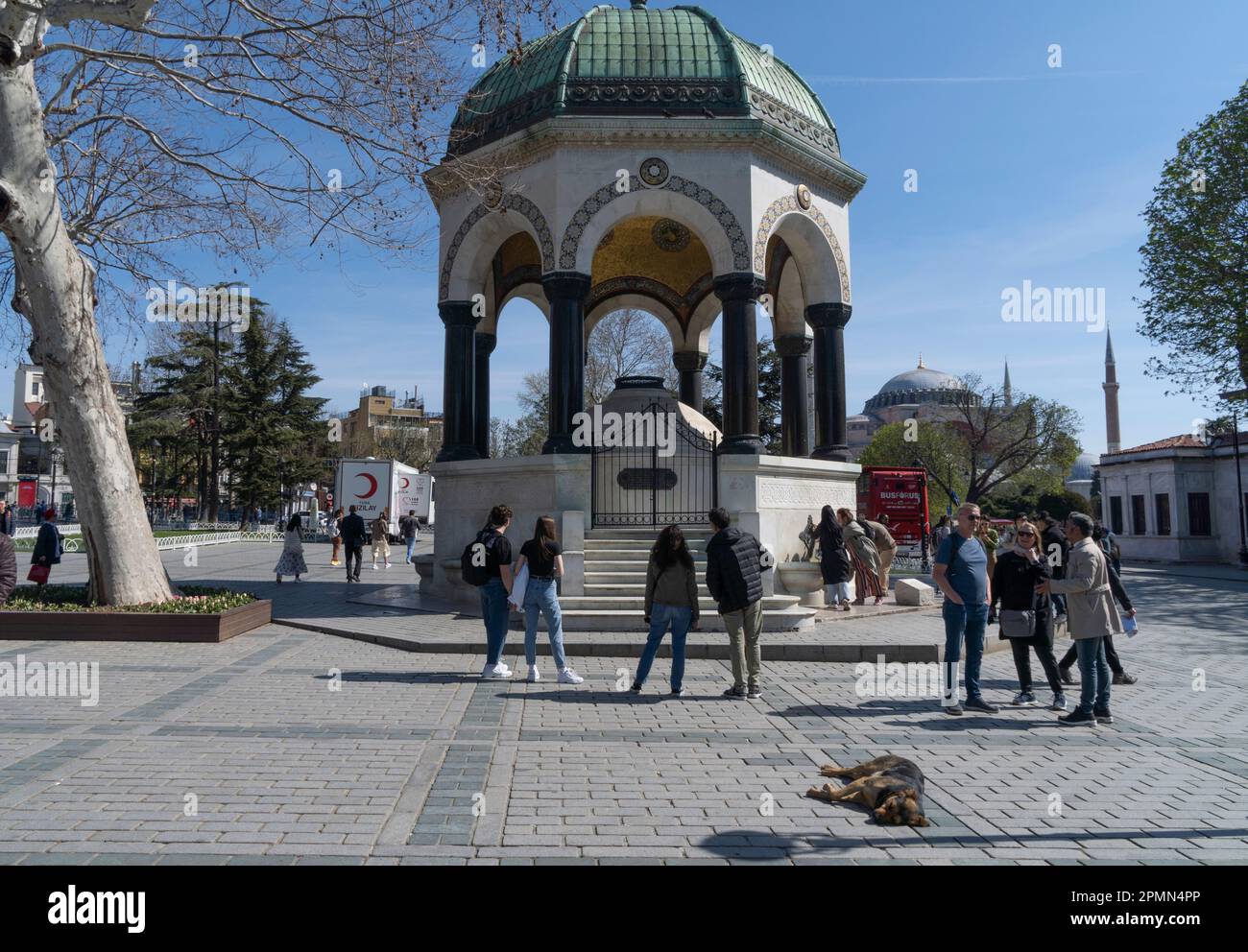 German fountain, It was constructed to commemorate the second ...