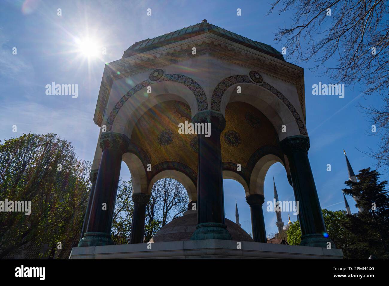 German fountain, It was constructed to commemorate the second ...