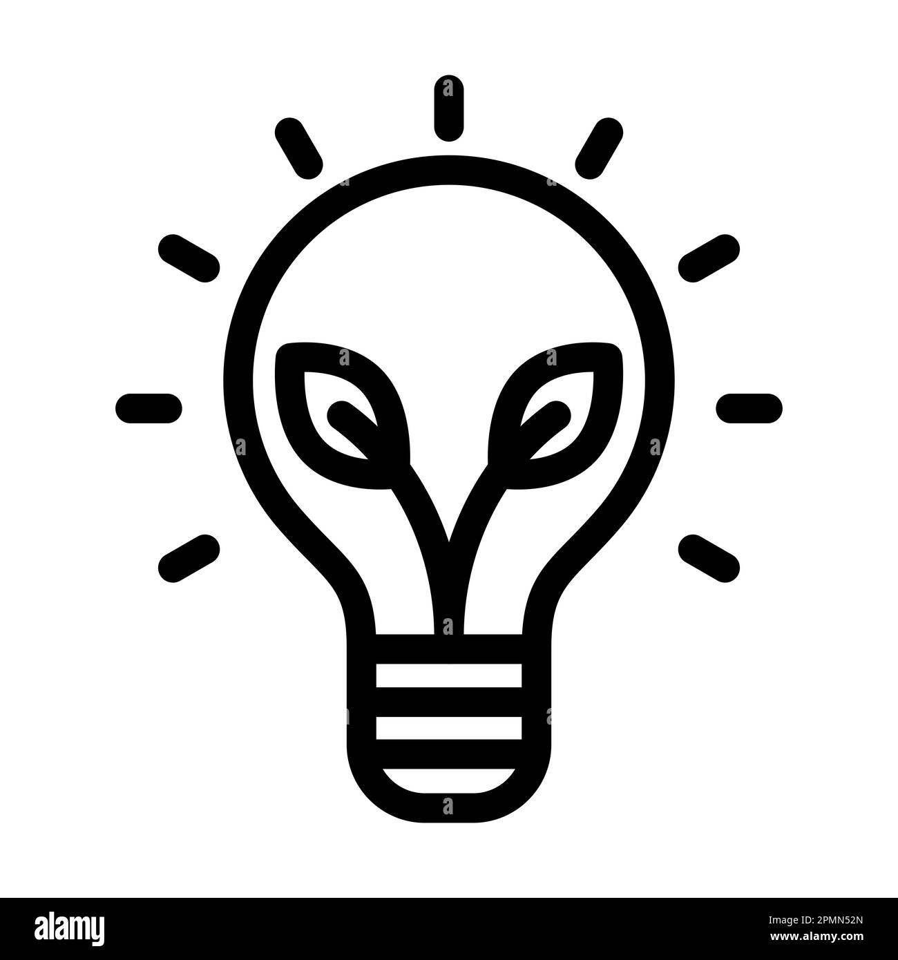 Idea Vector Thick Line Icon For Personal And Commercial Use Stock Photo - Alamy
