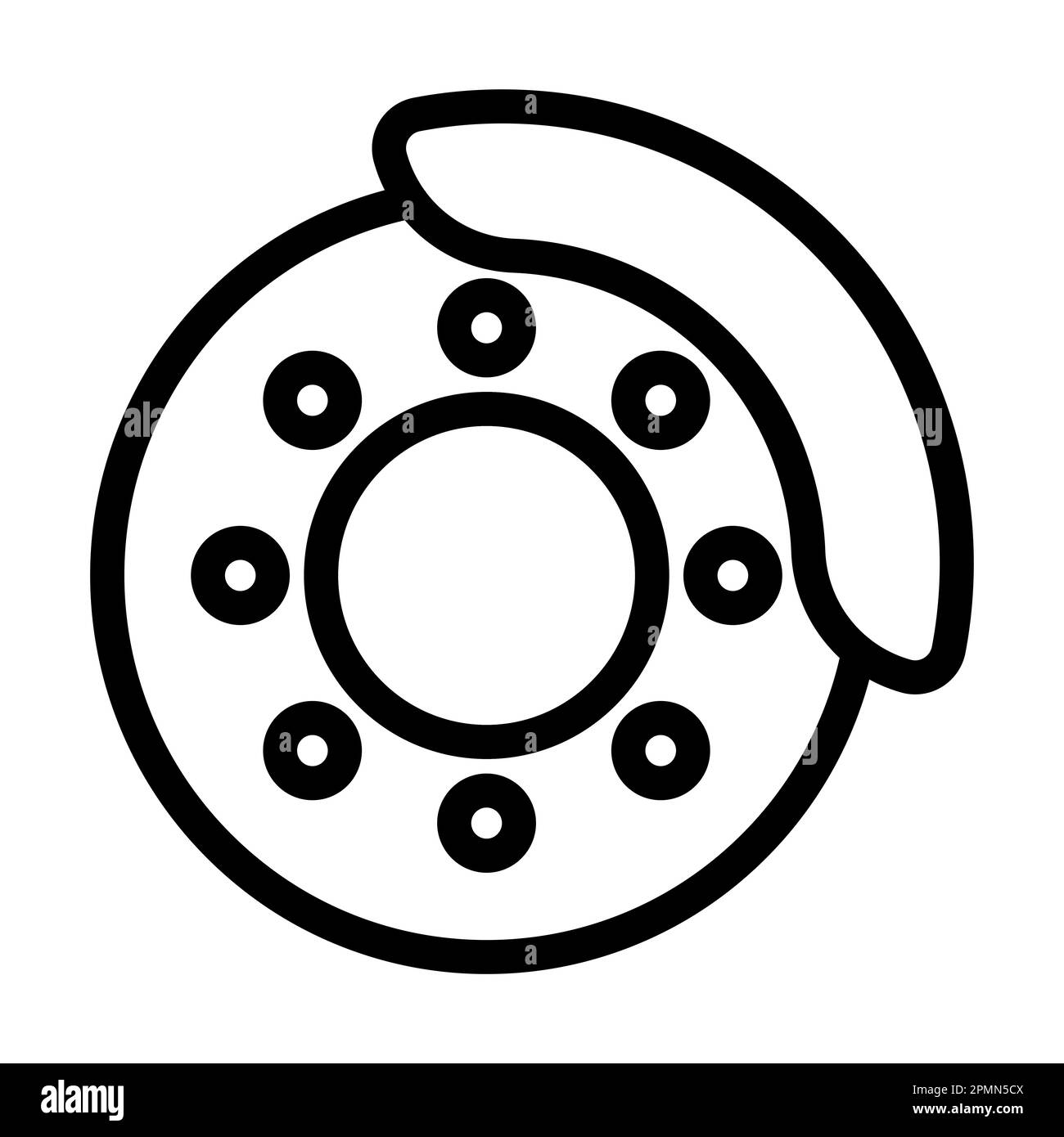 Break Vector Thick Line Icon For Personal And Commercial Use Stock ...