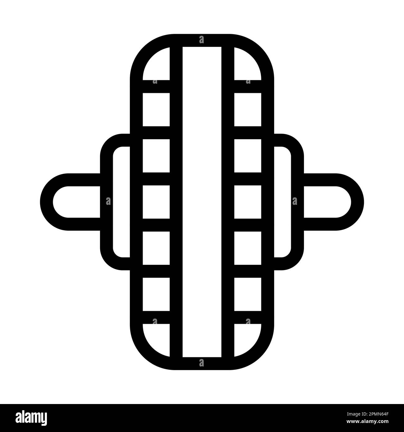 Wheel Vector Thick Line Icon For Personal And Commercial Use Stock Photo - Alamy