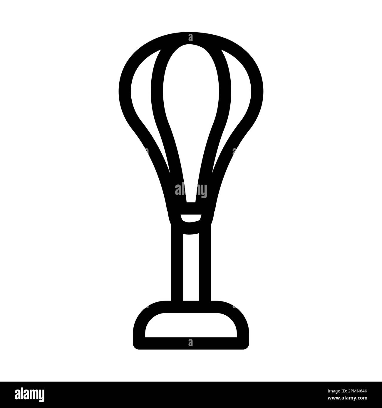 Punching Ball Vector Thick Line Icon For Personal And Commercial Use Stock Photo - Alamy