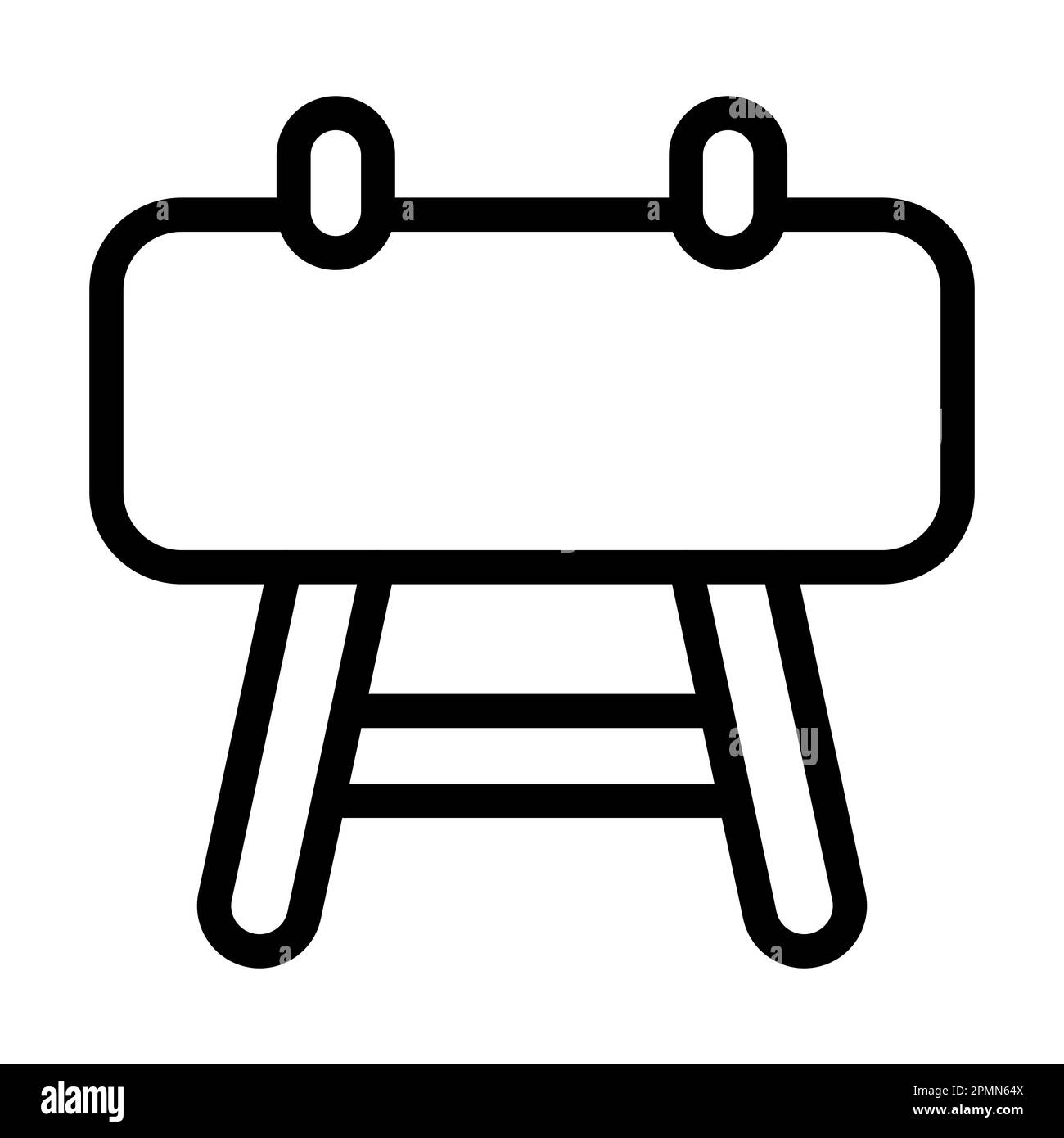 Buck Vector Thick Line Icon For Personal And Commercial Use Stock Photo - Alamy