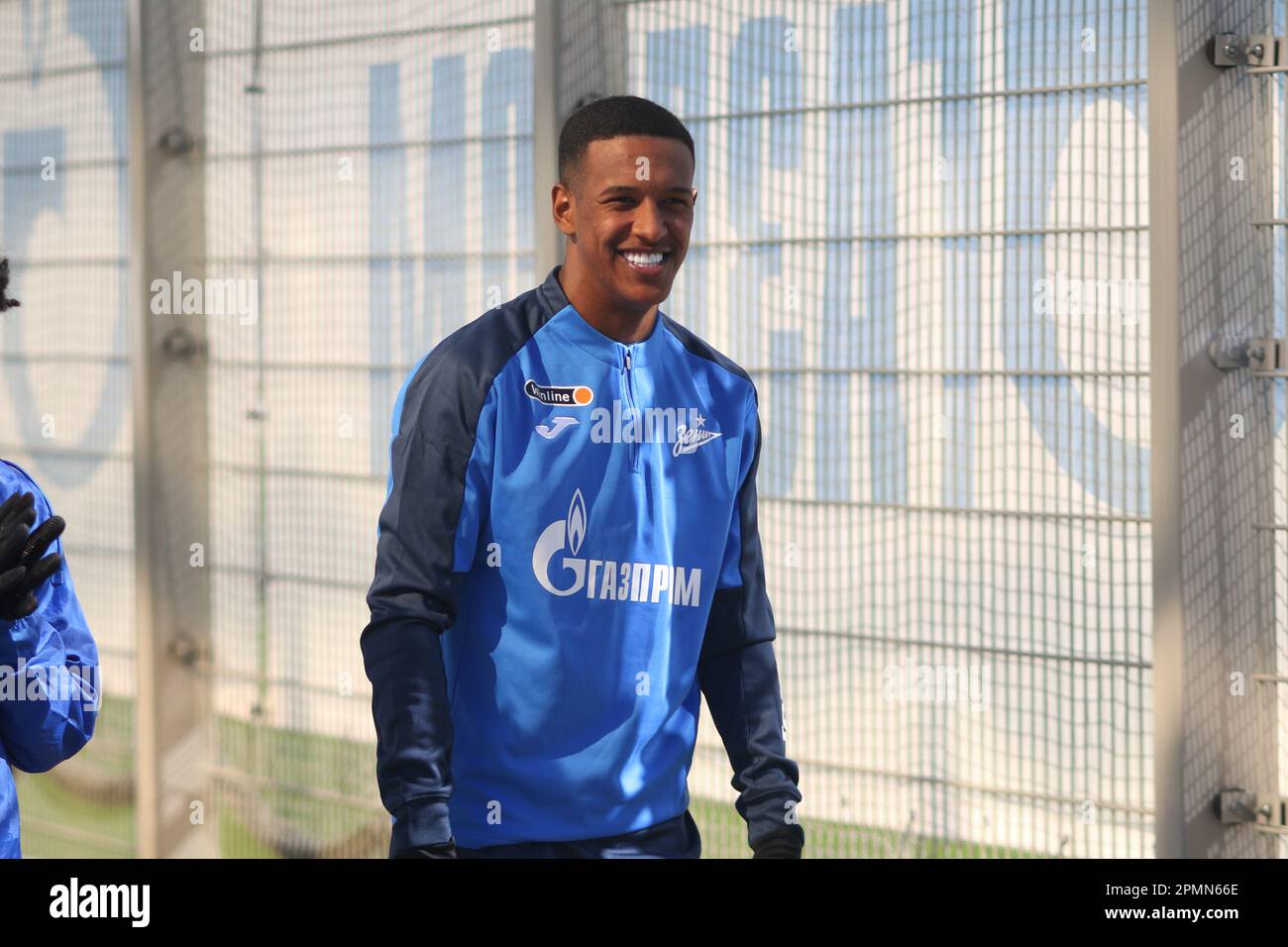 Robert Renan (77), a football player of Zenit Football Club at a ...