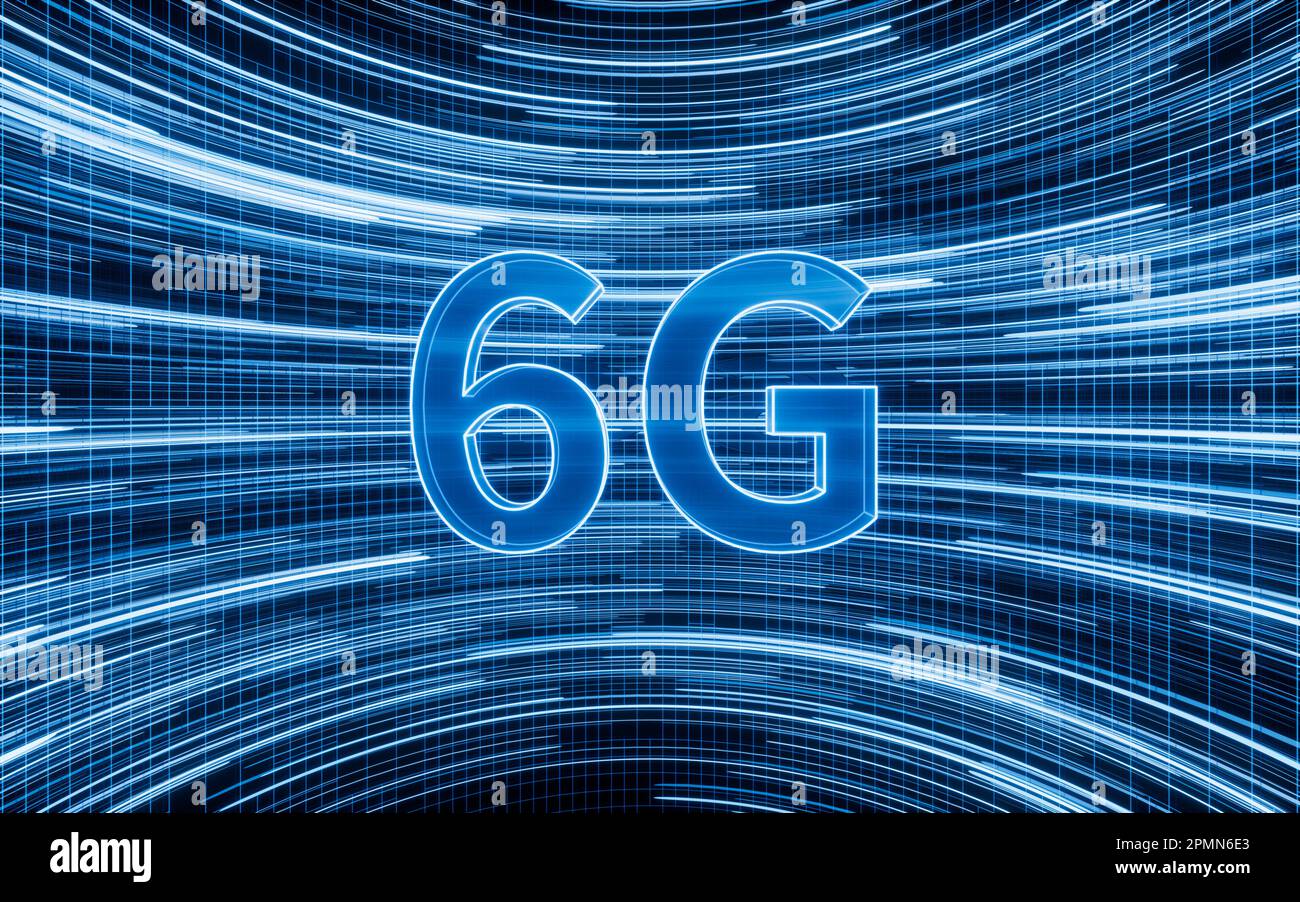 6g concept science technology 3d hi-res stock photography and images ...