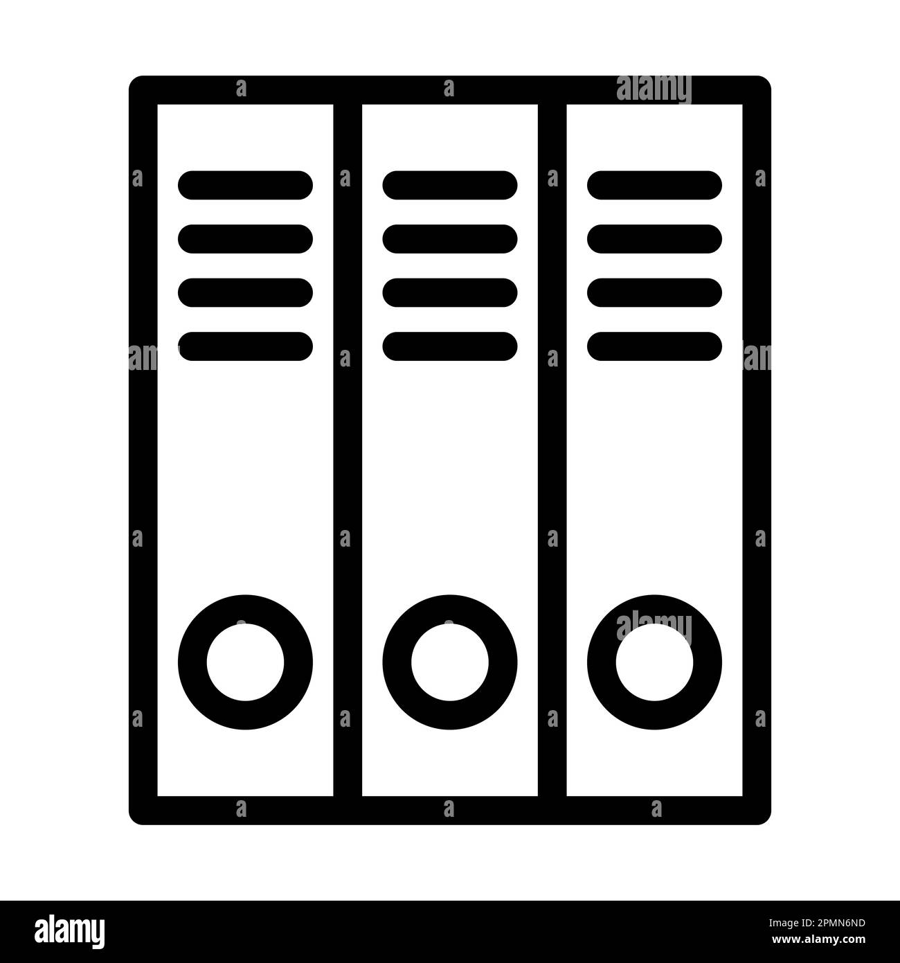 File Vector Thick Line Icon For Personal And Commercial Use Stock Photo - Alamy