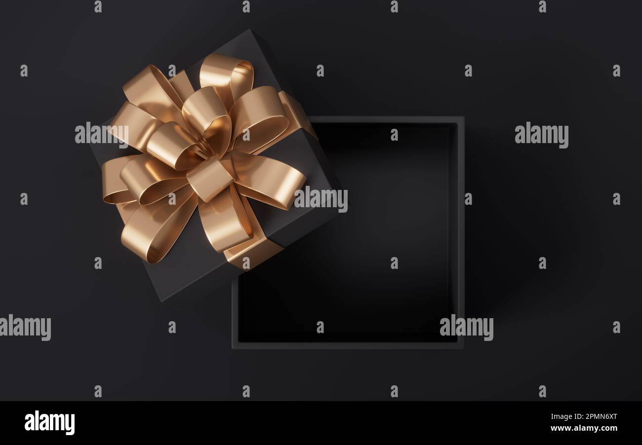 Opening gift box, festivals and celebrations, 3d rendering. Digital ...