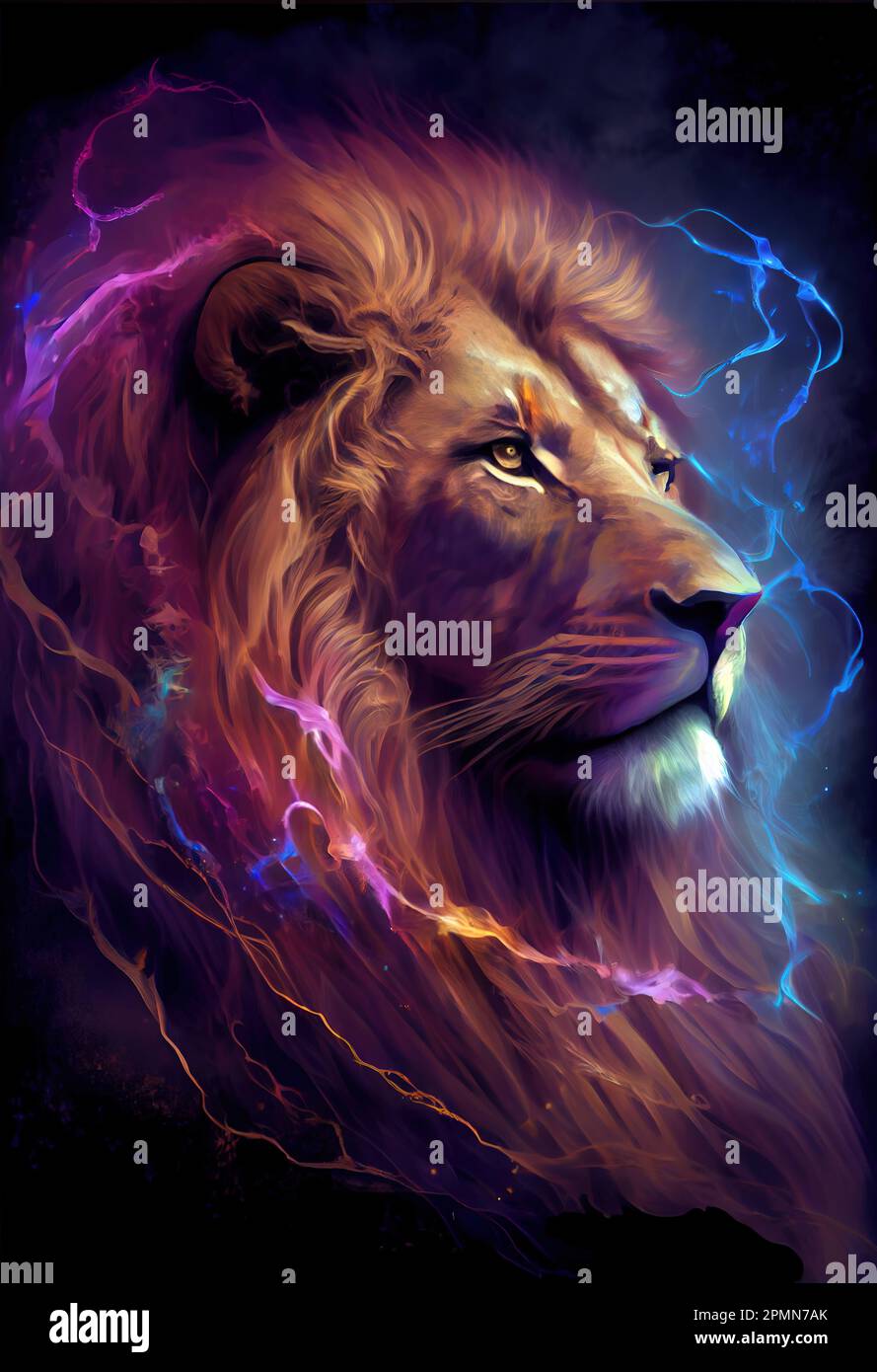 Electric lion hi-res stock photography and images - Alamy