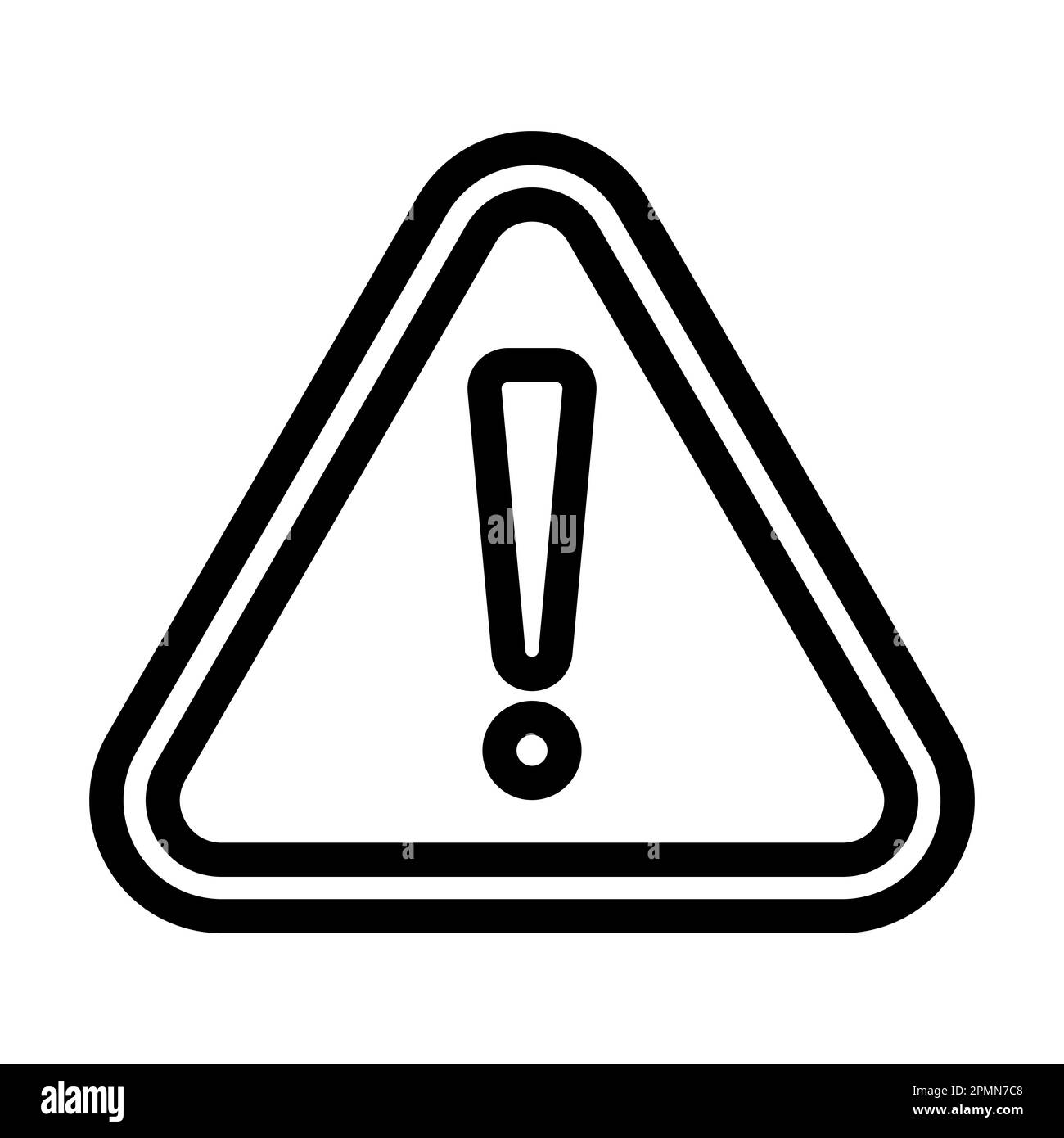 Error Vector Thick Line Icon For Personal And Commercial Use Stock ...