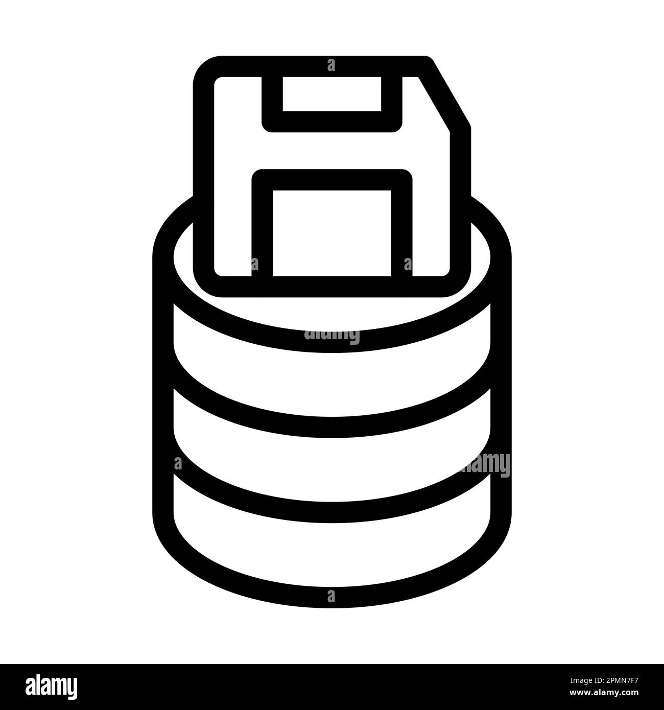 Save Data Vector Thick Line Icon For Personal And Commercial Use Stock ... Save Data Vector Thick Line Icon For Personal And Commercial Use Stock ...