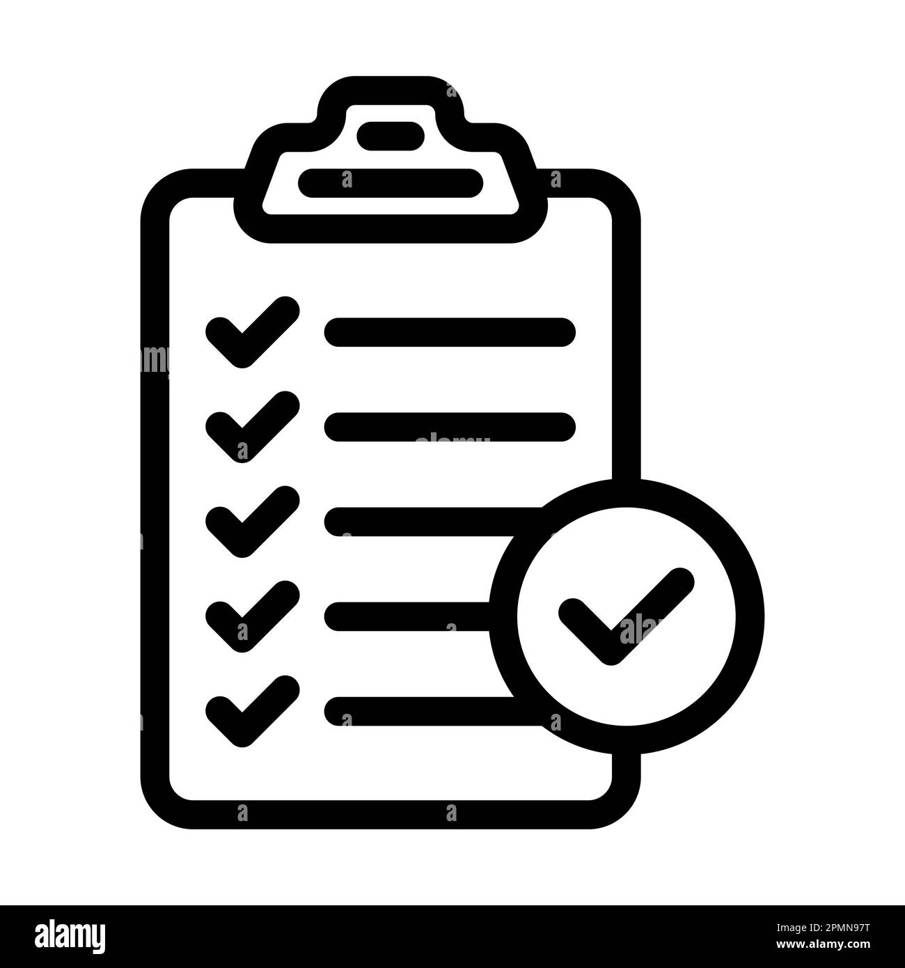 Standard Vector Thick Line Icon For Personal And Commercial Use Stock Photo - Alamy