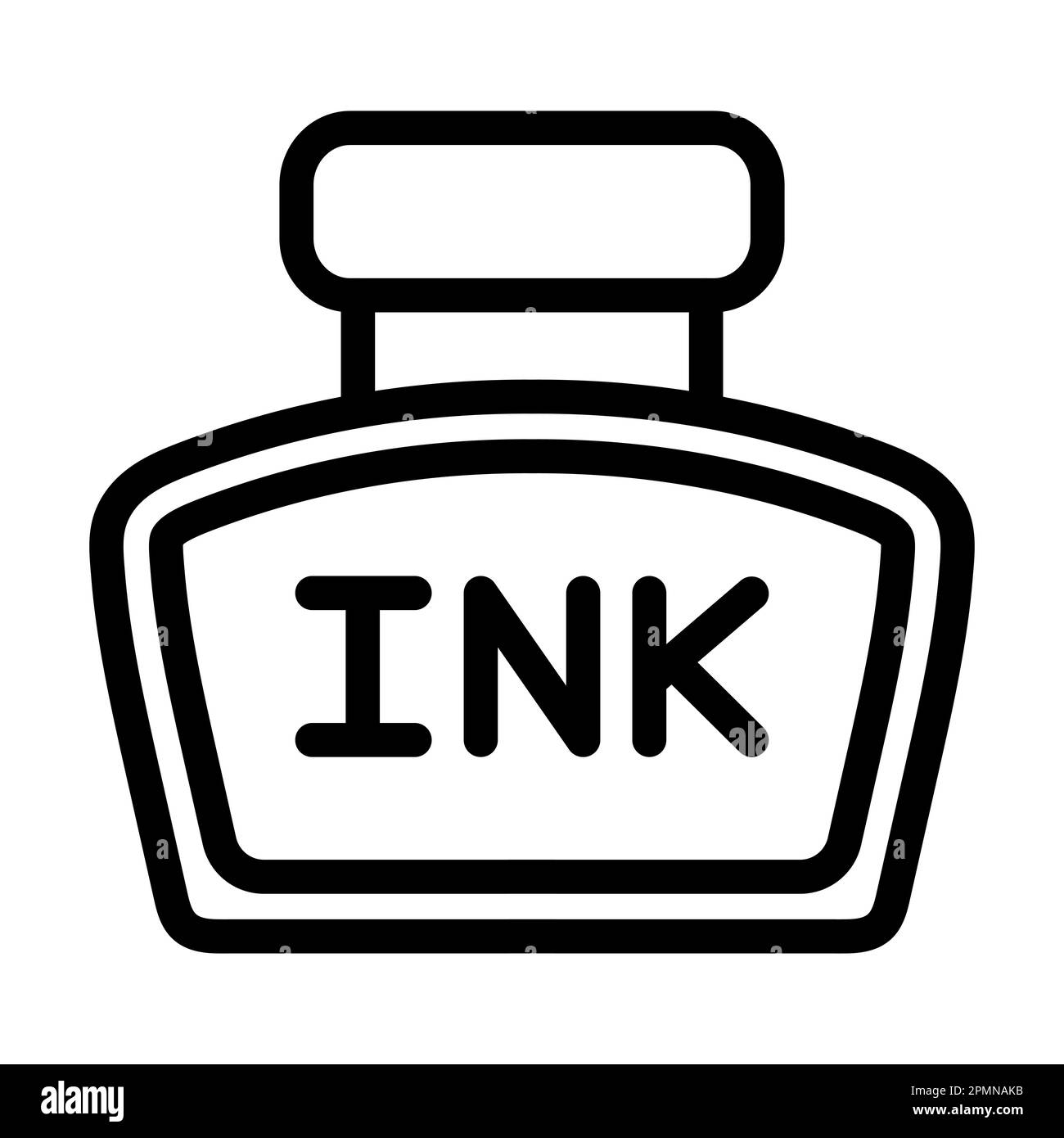 Ink vector thick line hi-res stock photography and images - Alamy