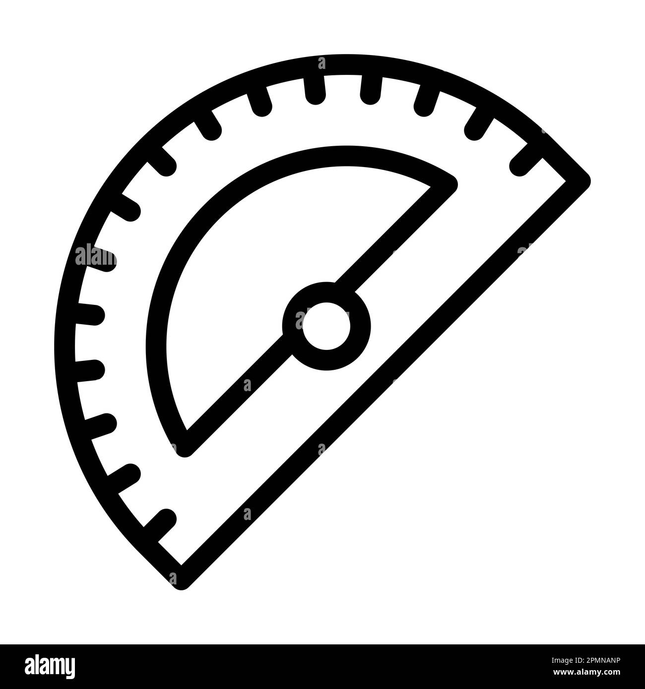 Protractor Clipart Black And White