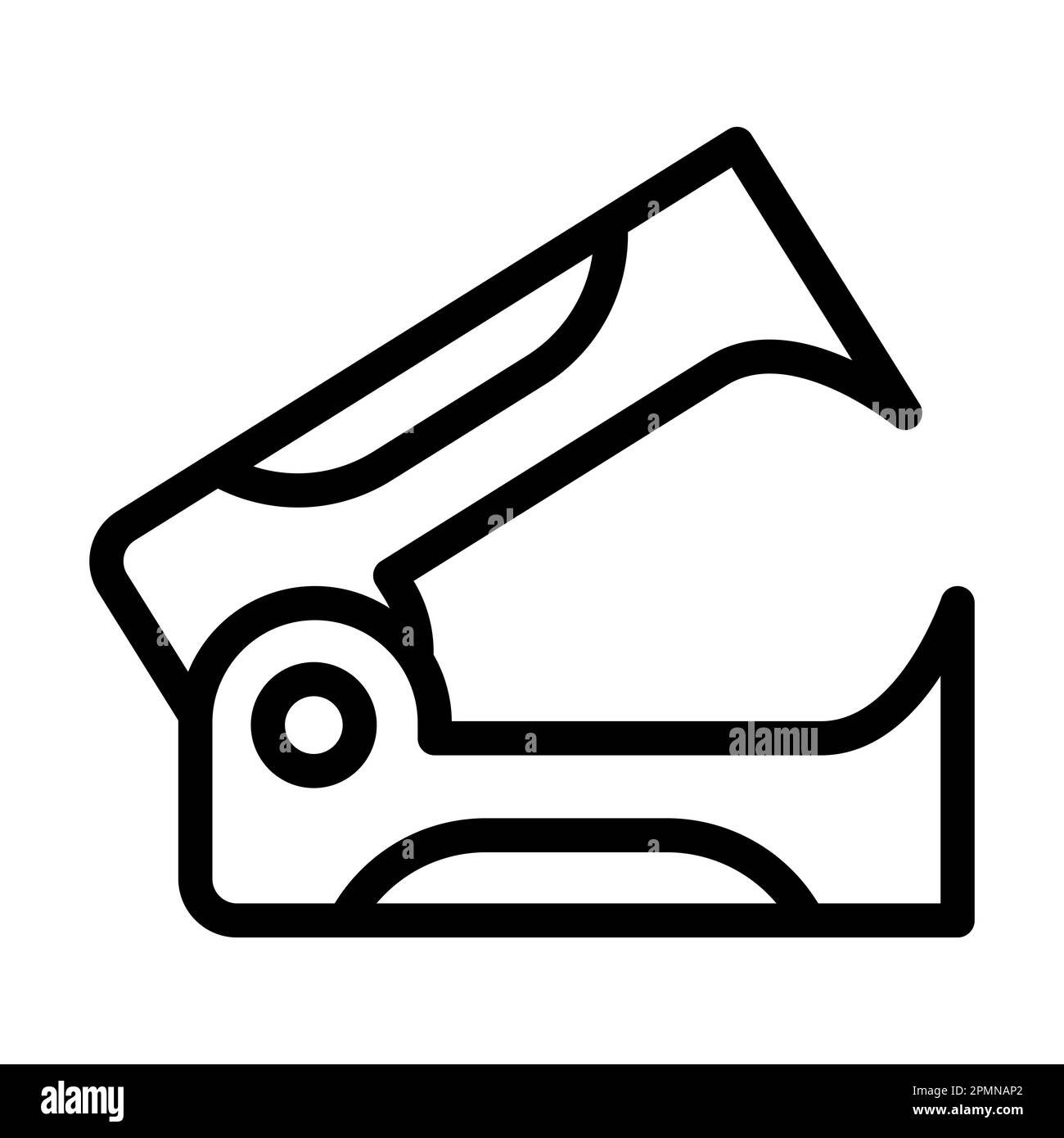 Stapler Remover Vector Thick Line Icon For Personal And Commercial Use ...