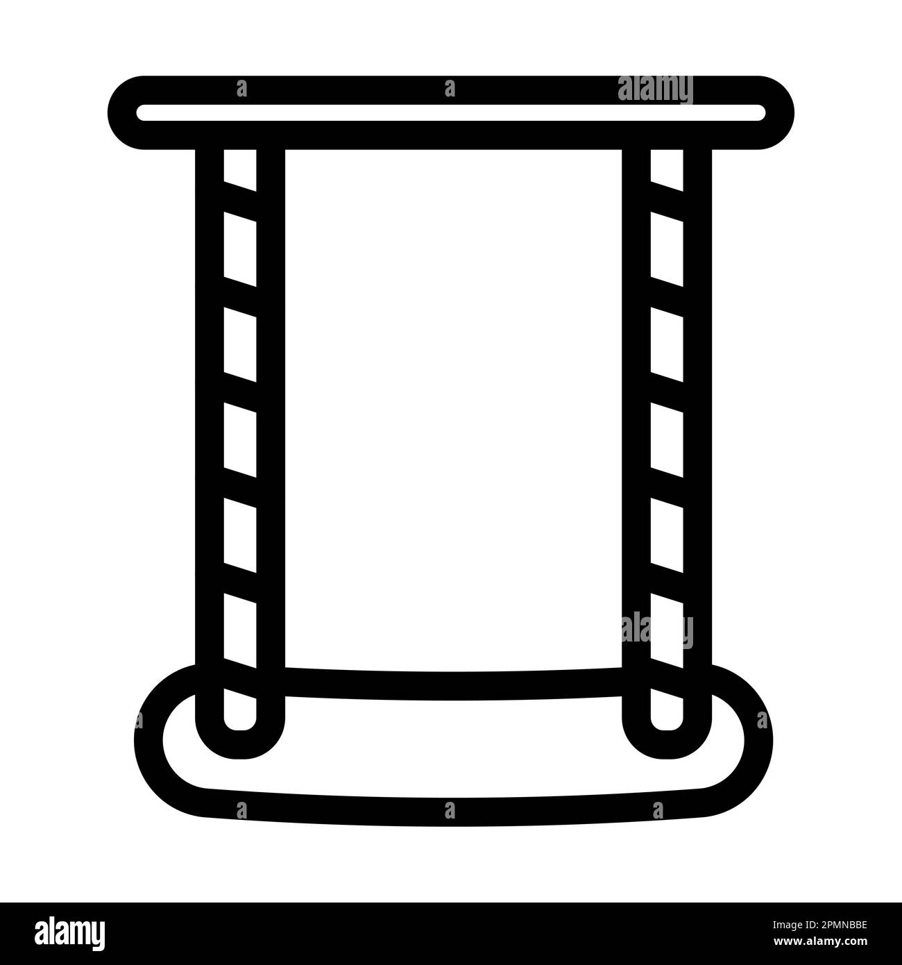 Swing Vector Thick Line Icon For Personal And Commercial Use Stock Photo - Alamy