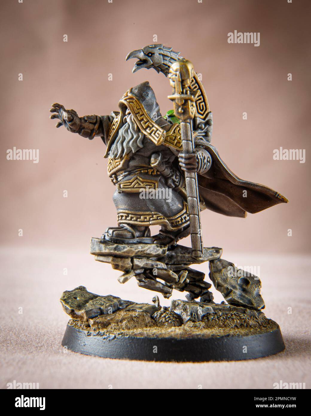 Grimnyr, Leagues of Votann, Painted Warhammer 40K Figures © Clarissa Debenham / Alamy Stock ...