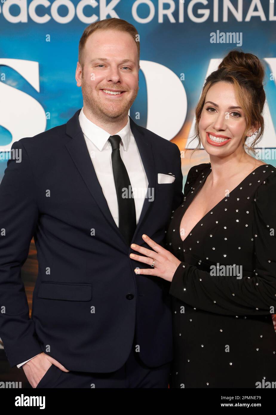 Los Angeles, Ca. 13th Apr, 2023. Mark Lammerding, Tara Hernandez at the ...