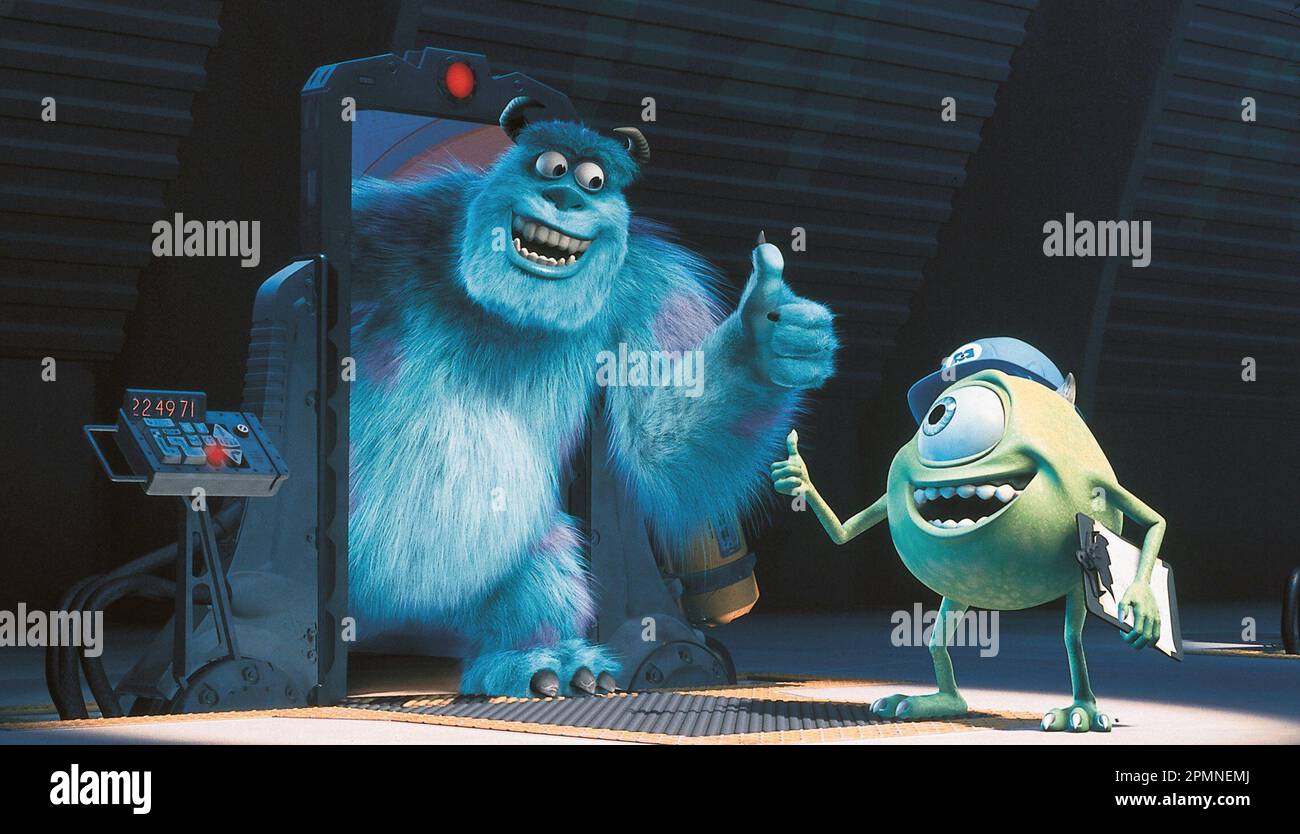 Monsters inc 2001 poster hi-res stock photography and images - Alamy