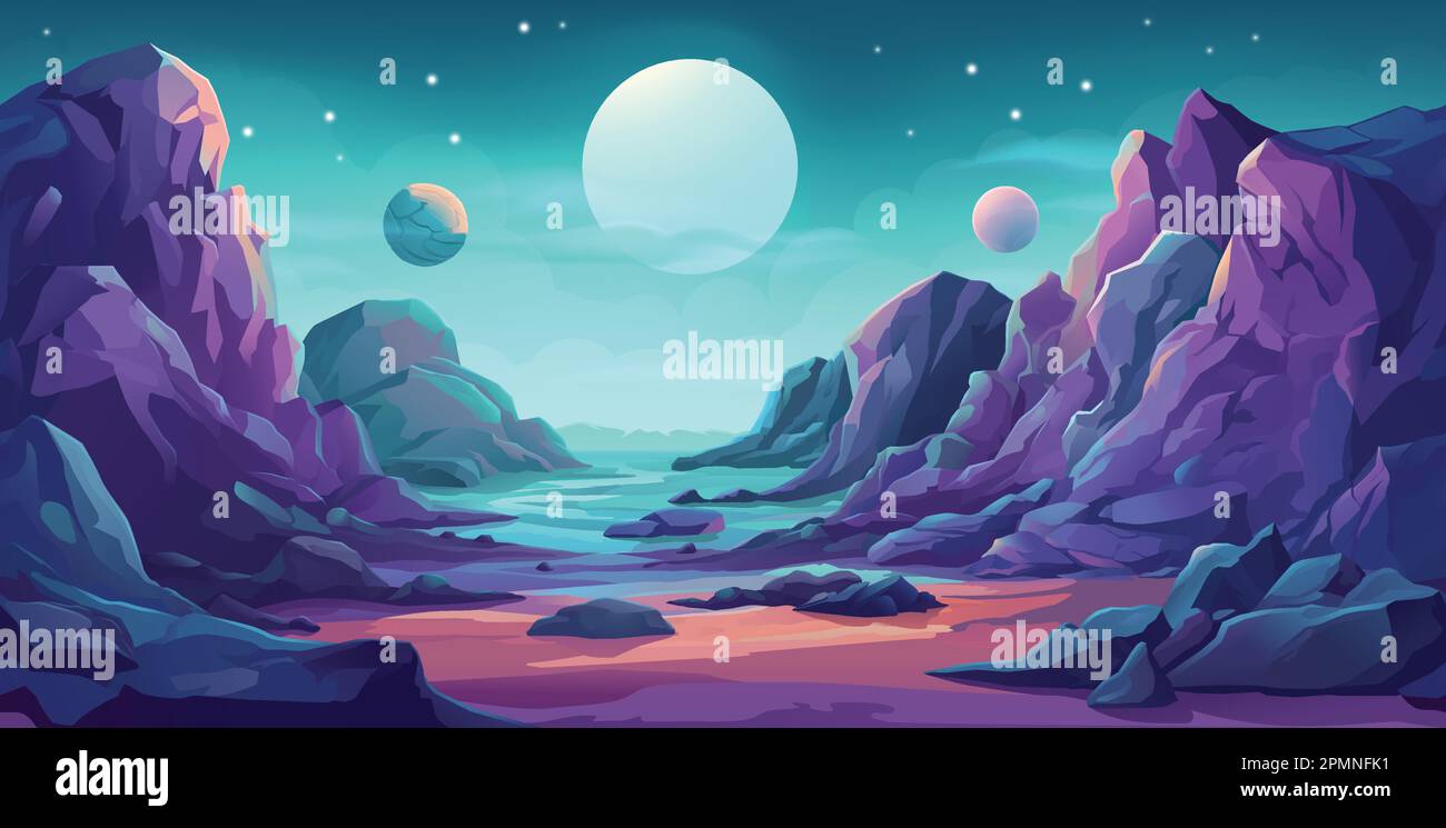 Alien Planets Landscapes