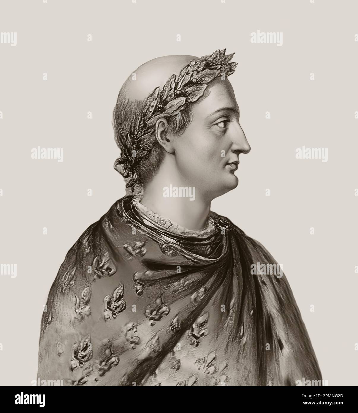 Charles the Bald, 823 – 877, emperor of the Carolingian Empire Stock ...