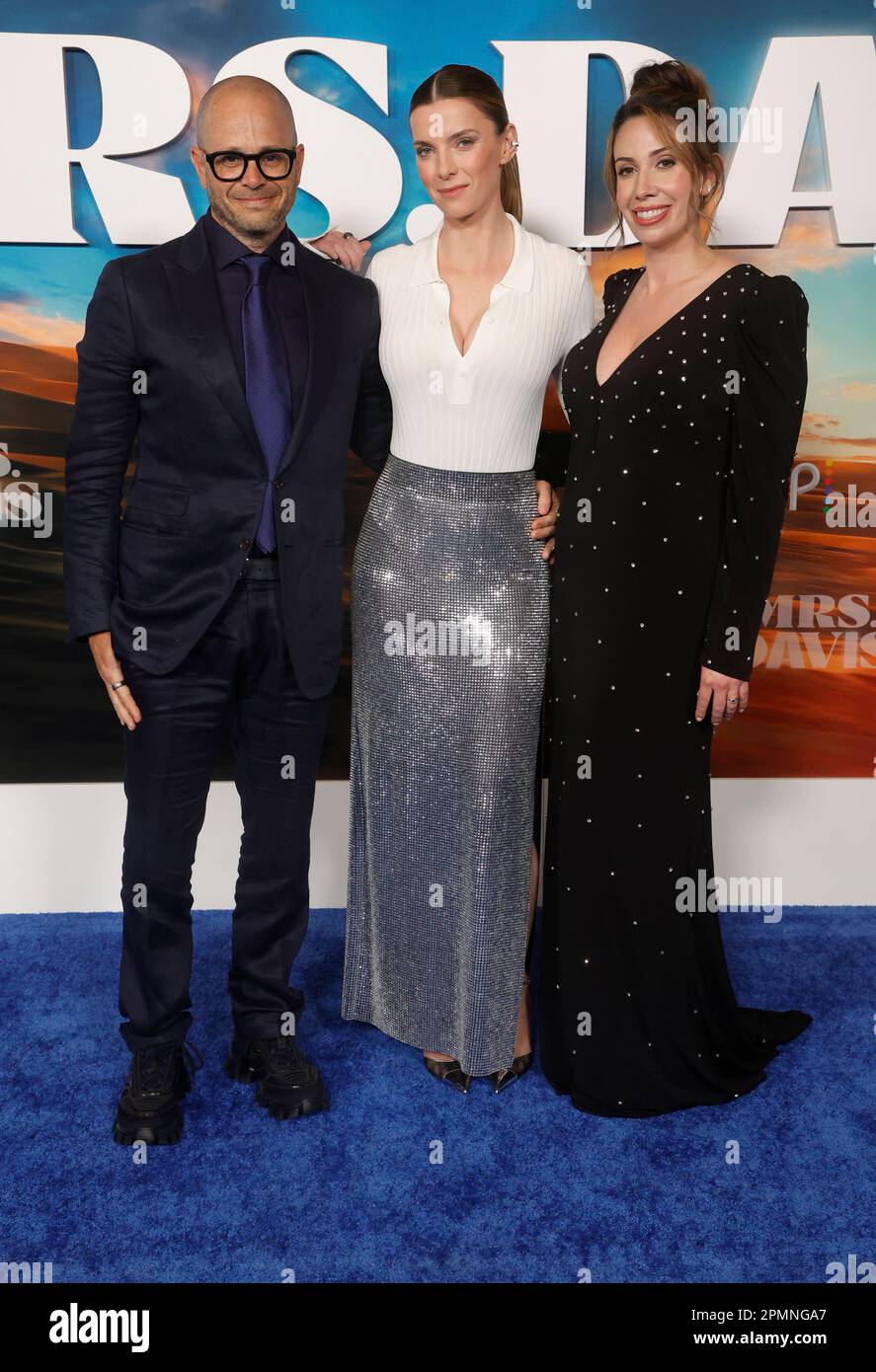 Los Angeles, Ca. 13th Apr, 2023. Damon Lindellof, Betty Gilpin, Tara ...